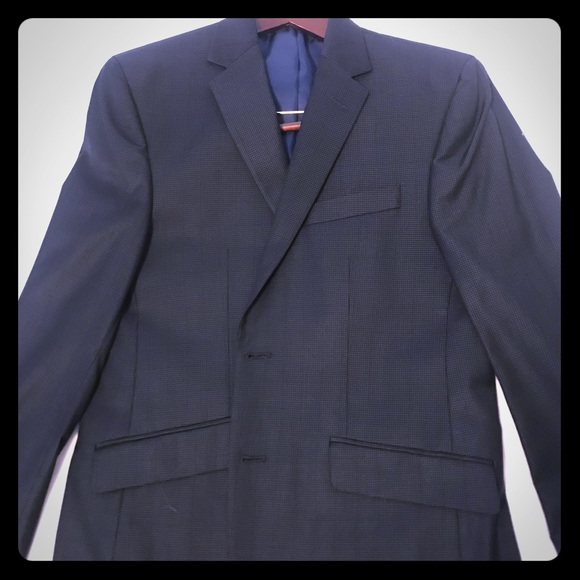 Kenneth Cole | Suits & Blazers | Kenneth Cole Slim Fit Mens Blue Suit ...